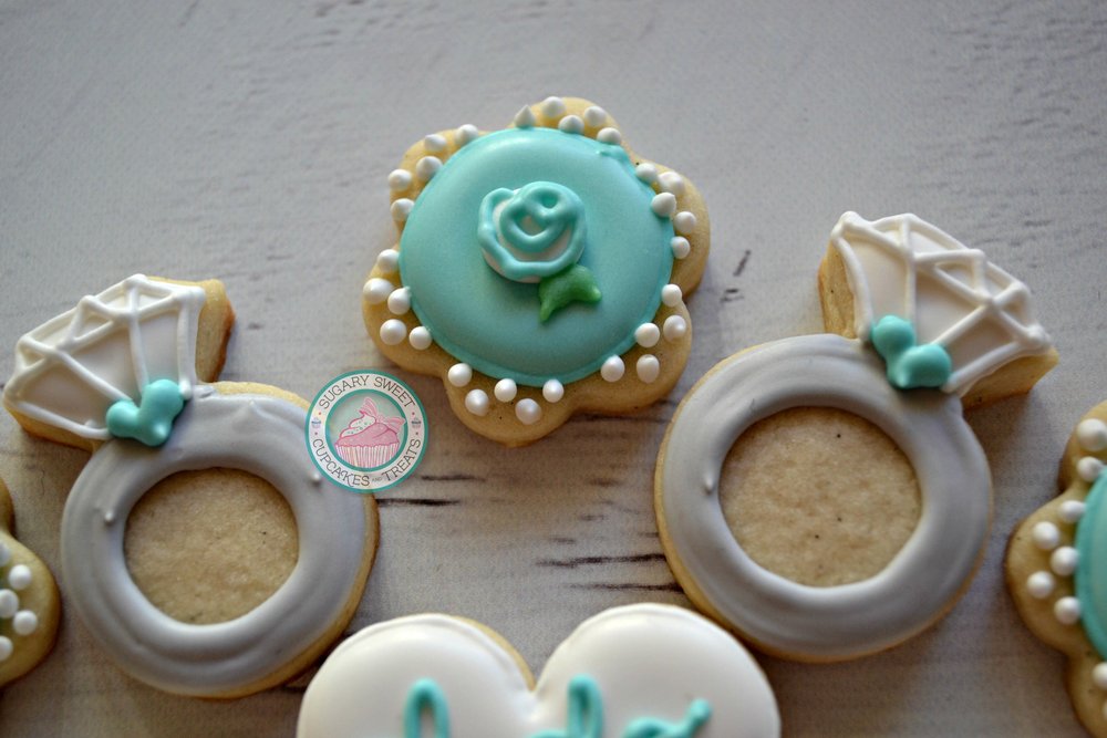 Wedding ring sugar cookies 60 photos - Astyledwedding.com
